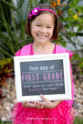 Pin of the Week | First Day of School Photos - Cincinnati Children's Blog